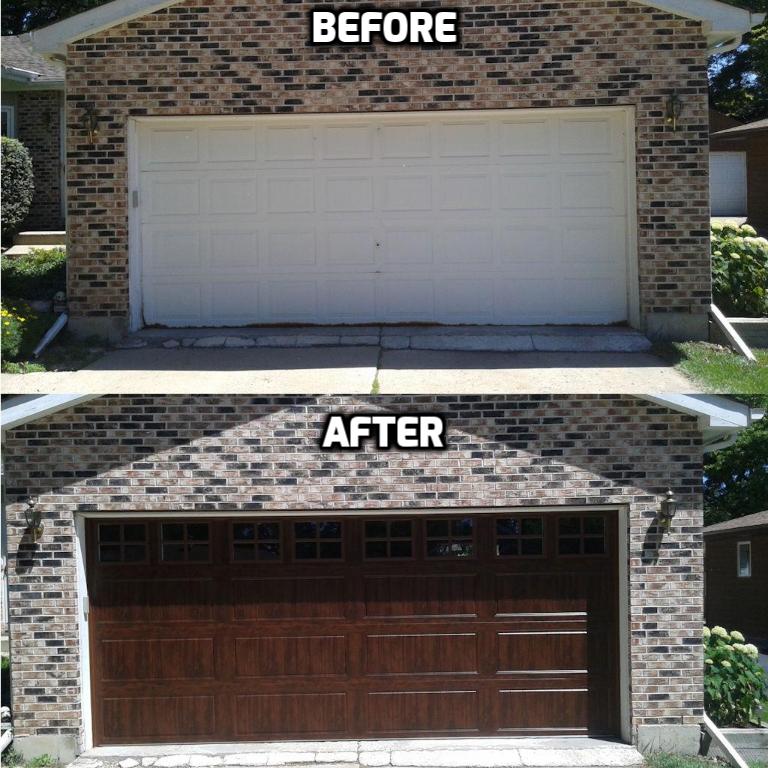Garage Door Before and After Photos | A-All Style Garage Door Garage Door Before and After Photos | A-All Style Garage Door