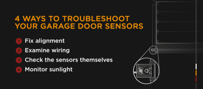 Troubleshooting Garage Door Sensors